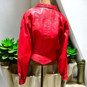 Dior | Jackets & Coats | 8s Vintage Christian Dior Le Connaisseur Red ...